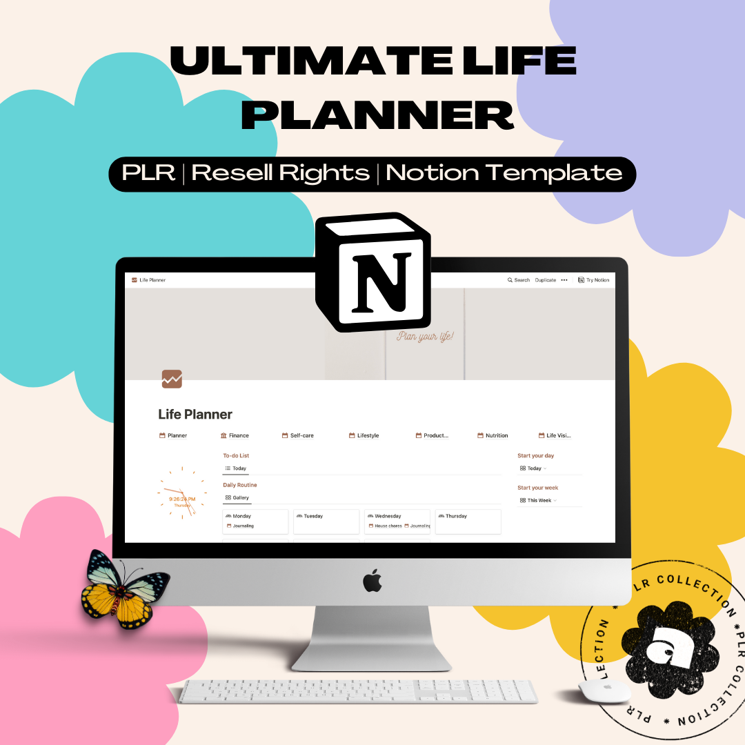 The Ultimate Guide to Creating and Selling Notion Planners on Etsy ...