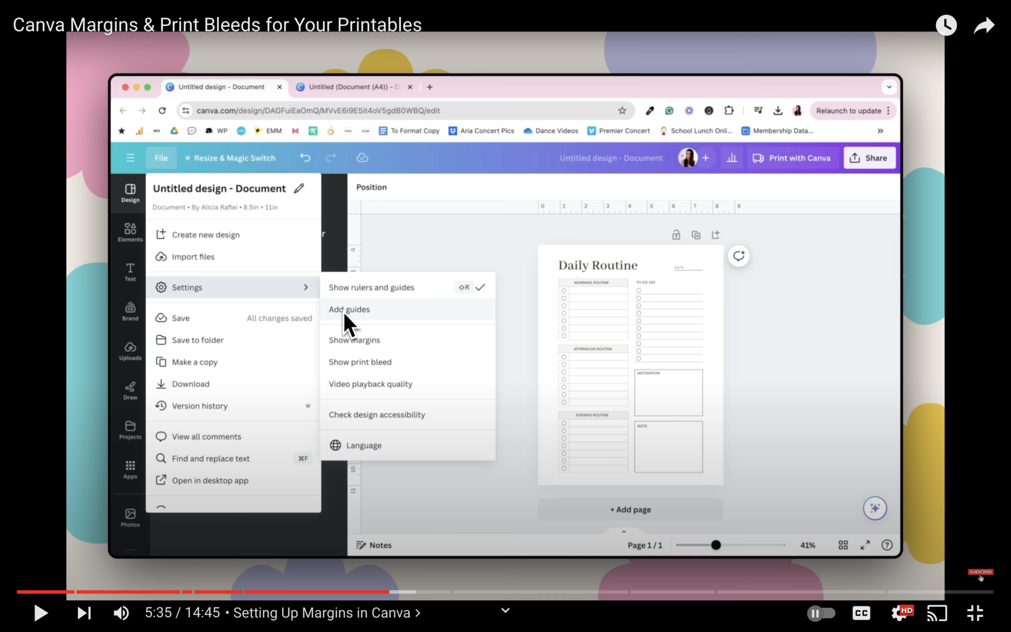 Mastering Margins and Print Bleeds for Your Canva Printables - Alicia ... Mastering Margins and Print Bleeds for Your Canva Printables - Alicia ...